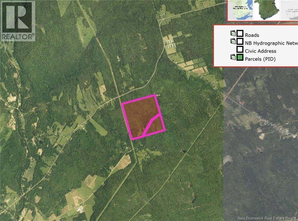 McLean Settlement Road LOT, Burtts Corner, NB E6L2W4 À vendre | RE/MAX ...