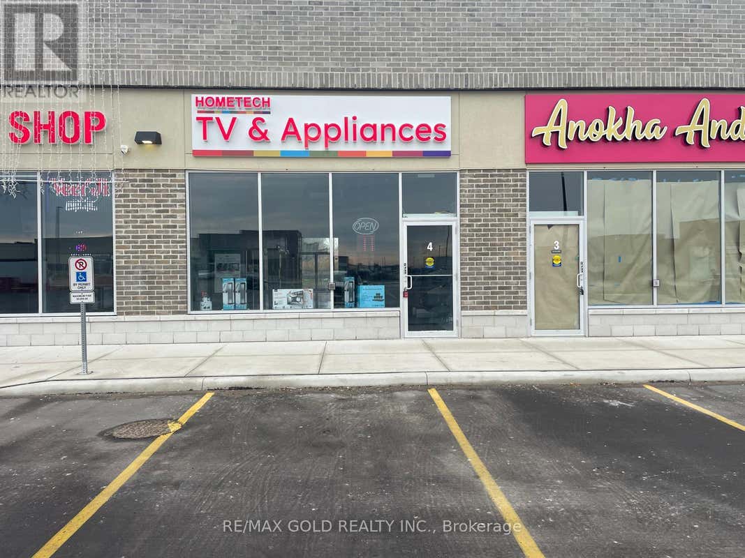 UNIT 4 - 6101 MAYFIELD ROAD, Brampton (Vales of Castlemore North), ON L6P4R9 Commercial Real ...