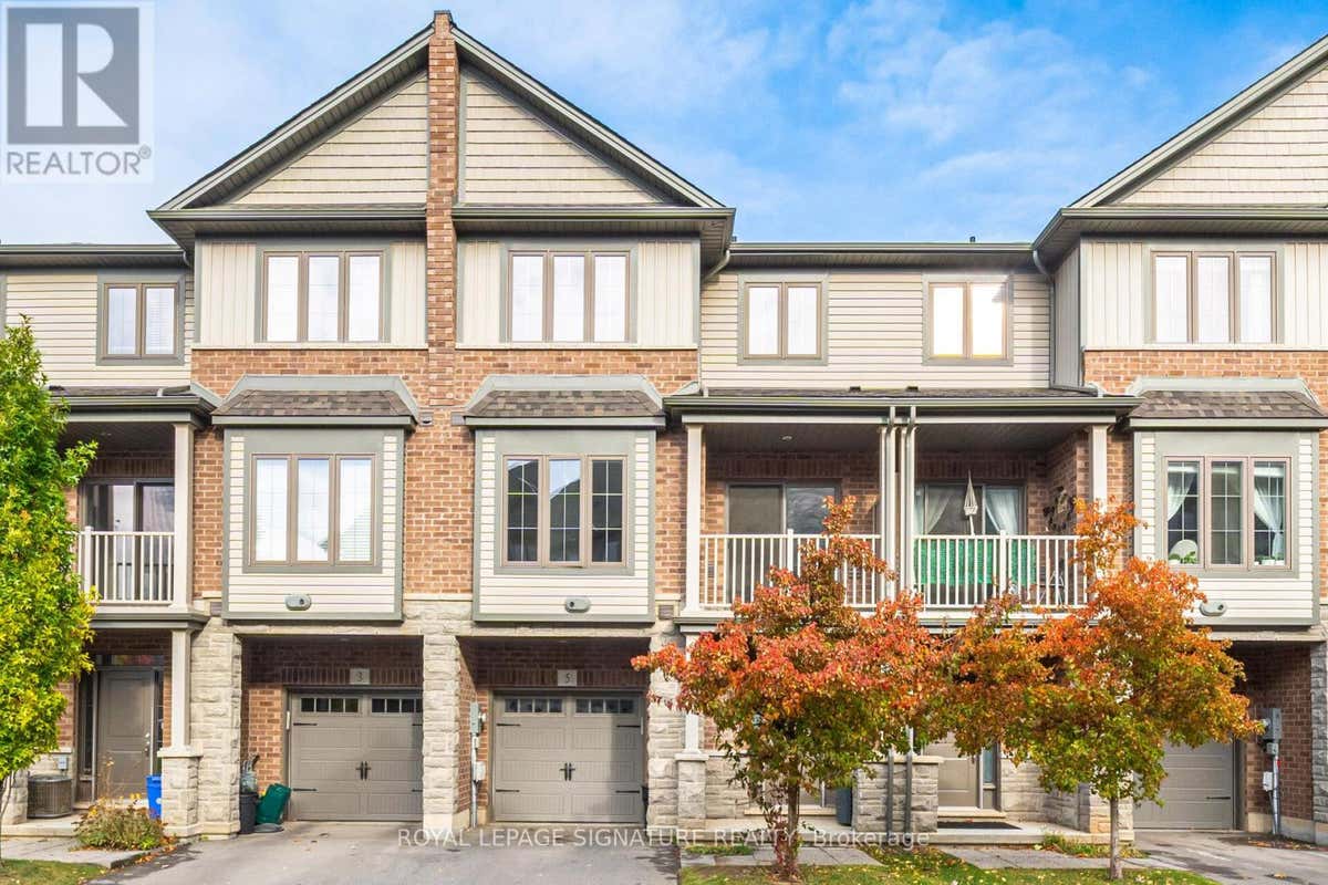 5 RIDGESIDE LANE, Hamilton (Waterdown), ON L8B1W5 Townhouse For Sale ...