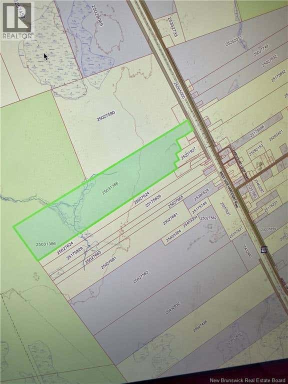 Land on West Side Harcourt Road, Adamsville, NB E4T2Y3 Land For Sale ...